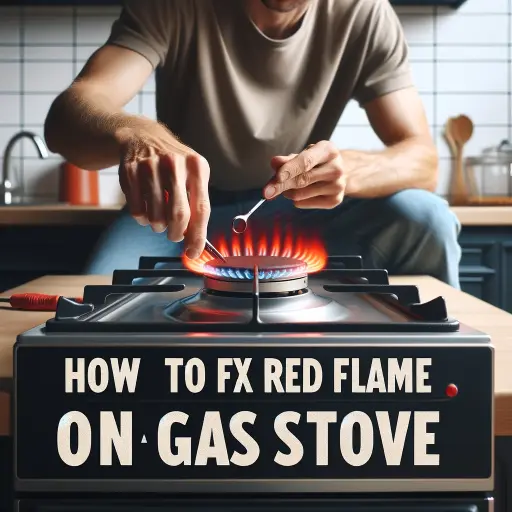 Fix Red Flame On Gas Stove: Effective Quick Solutions